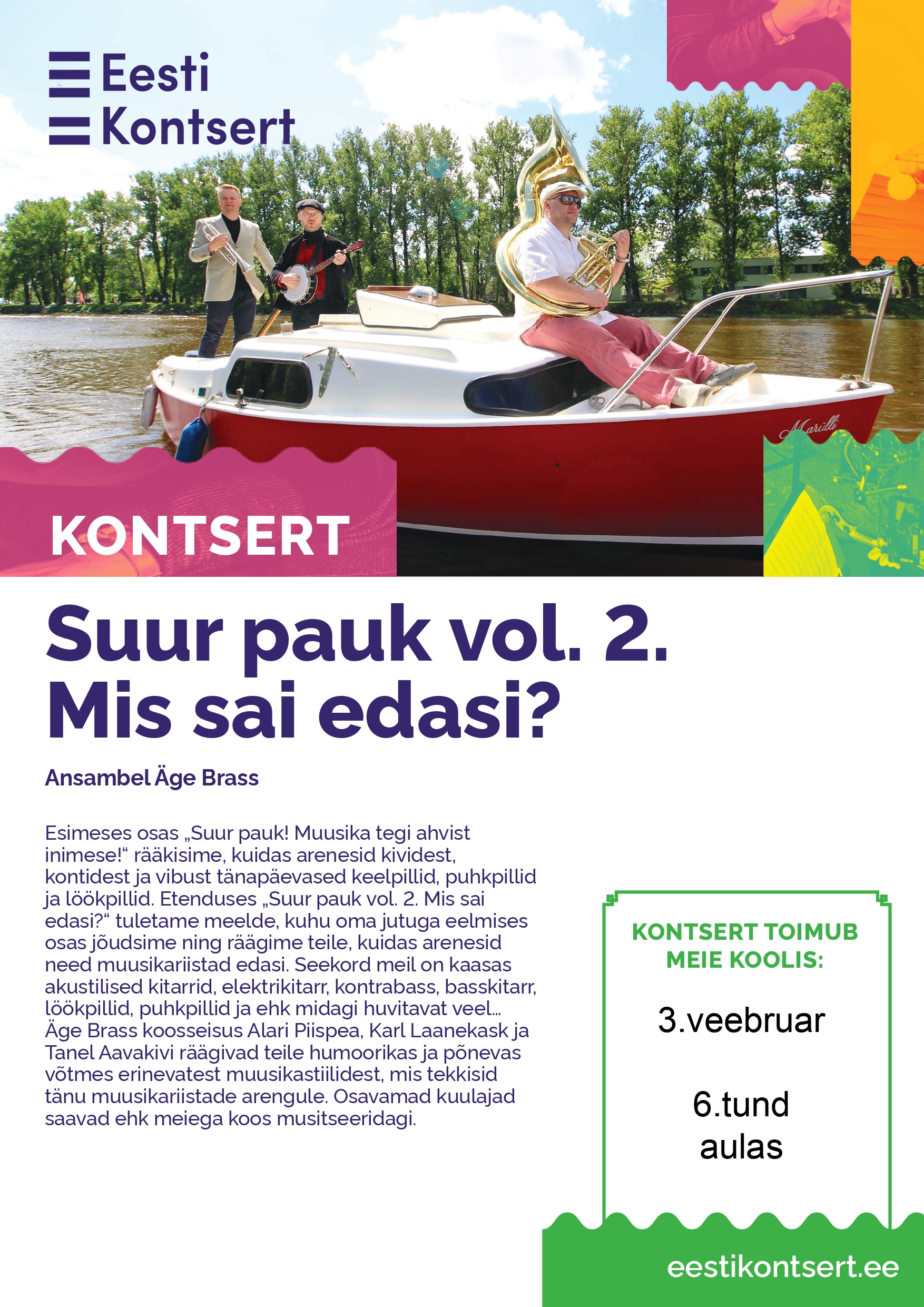 Koolikontsert: Suur pauk vol2. Mis sai edasi? | Laupa Põhikool
